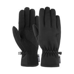 Reusch Damen Skihandschuhe "Kiruna STORMBLOXX ", schwarz, Gr. 8, unifarben, 98% Polyester, 2% Elasthan, Handschuhe, mit winddichter, atmungsaktiver