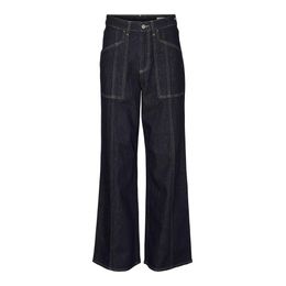 V&eacute;ro Moda Vero Moda Weit geschnitten in Dark Blue Denim | Gr.: W29/L32