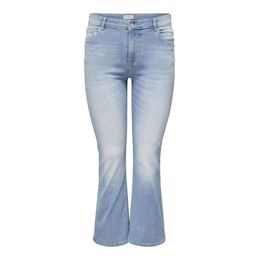 Only Carmakoma Flared fit jeans in Light Blue Denim | Gr.: w50-L32