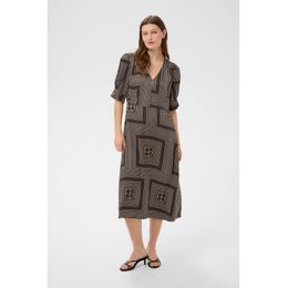 Soaked in Luxury Kleid SLBecca Regular fit in Chocolate Torte Monogram | Gr.: L