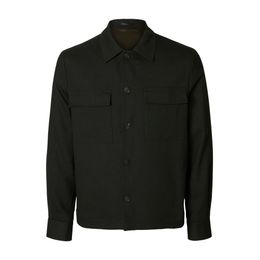 Selected Jacke 'SLH-NEIL' Herren Gr&ouml;&szlig;e M dunkelgr&uuml;n Sommerjacke
