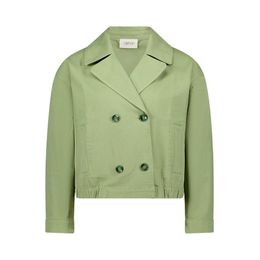 Cartoon Casual-Jacke mit Reverskragen in Green Eyes | Gr.: 42