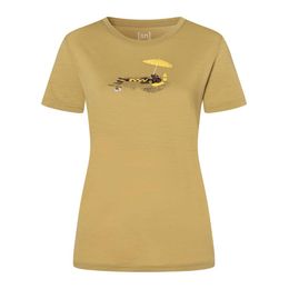 super.natural W HOT DOG TEE in Beige | Gr.: S