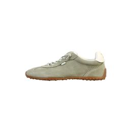Xti Niedrige Sneaker aus Leder Gr&uuml;n | Gr.: 39