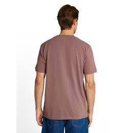 Herren Rundhalsshirtrose taupe, Gr. XXL, Tom Tailor Denim, Single Jersey, Obermaterial: 60% Baumwolle, 40% Polyester, Shirts
