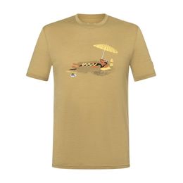 super.natural M HOT DOG TEE in Beige | Gr.: XXL