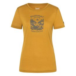 super.natural W SUMMER BREAK TEE in braun | Gr.: S
