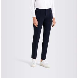 MAC Damen Stretch-Hose "ANNA", blau, Gr. 44, Web, Obermaterial: 89% Polyamid, 11% Elasthan, Hosen