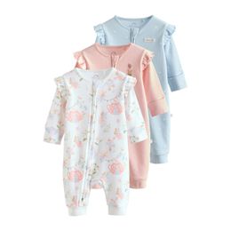 next Schlafanzug M&auml;dchen Gr&ouml;&szlig;e 80 hellblau / gr&uuml;n / rosa / wei&szlig;