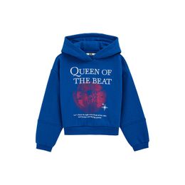 We Fashion Sweatshirt M&auml;dchen Gr&ouml;&szlig;e 170/176 kobaltblau / dunkelpink / offwhite