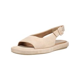 H&ouml;gl H&Ouml;GL Damen Riemchensandale "H&ouml;gl Sandalen Veloursleder", Gr. 40, beige, Veloursleder, Schuhe