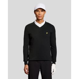 Lyle & Scott Baumwollmischung V-Ausschnitt Pullover