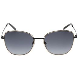 Marc Jacobs Grey Shaded Lens Schwarze Sonnenbrille