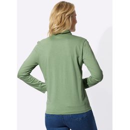 Classic Basics Damen Poloshirt "Poloshirt"eucalyptus, Gr. 38, unifarben, 100% Baumwolle, Shirts