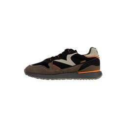 victoria Niedrige Sneaker aus Leder Schwarz | Gr.: 42