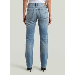 G-Star Raw G-STAR Damen 5-Pocket-Jeans "G-STAR Lennoxx Slim Straight Jeans", blau, Gr. 32, Obermaterial: 100% Baumwolle, Jeans