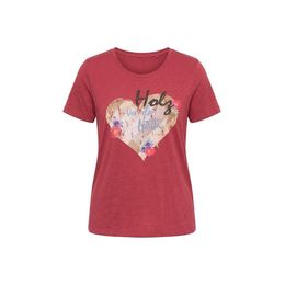 Ulla Popken Shirt in salsa | Gr.: 62/64