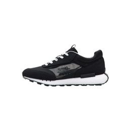 Desigual Jogger Colour Logo Schn&uuml;r-Sneaker Schwarz | Gr.: 38