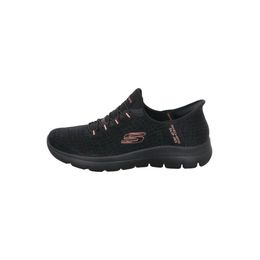 Skechers Sportliche Slipper in Schwarz | Gr.: 39