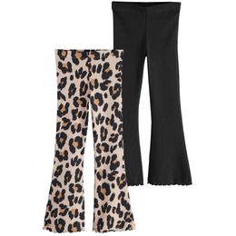 next Leggings M&auml;dchen Gr&ouml;&szlig;e 104 nude / mokka / schwarz