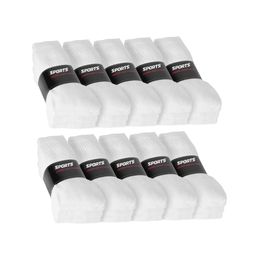 Normani 20 Paar Tennis-Socken in Wei&szlig; | Gr.: 43-46