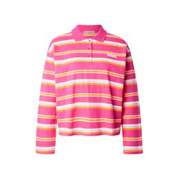 Smith & Soul Smith&soul Poloshirt Damen Gr&ouml;&szlig;e M gelb / hellpink / wei&szlig;
