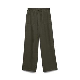 V&eacute;ro Moda Vero Moda Hose mit weitem Beinschnitt in Forest Night | Gr.: M