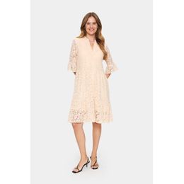 Saint Tropez Kleid ZannaSZ Lockere Passform in Creme | Gr.: M