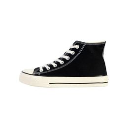 victoria Sneaker mit Schn&uuml;rung Schwarz | Gr.: 40