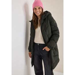 Cecil Damen Steppmantel, gr&uuml;n, Gr. XXL, unifarben, Stoff, Obermaterial: 100% Polyester. Futter: 100% Polyester. F&uuml;llung: 100% Polyester, M&auml;ntel, mit