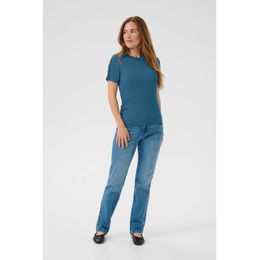 Kaffe T-Shirt kurzarm KAjenna Tight fit in Ensign Blue | Gr.: S