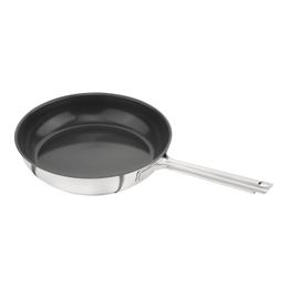 Zwilling TrueFlow Bratpfanne 28 cm, 18/10 Edelstahl, Silber-Schwarz