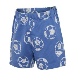 Hummel Kinder Short "Hmlmini Loose Aop Shorts" in Blau | Gr.: 110