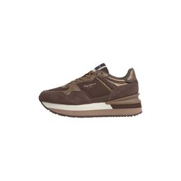 Pepe Jeans Sneaker 'Nala Night' Damen Gr&ouml;&szlig;e 41 braun / dunkelbraun Sommerschuhe