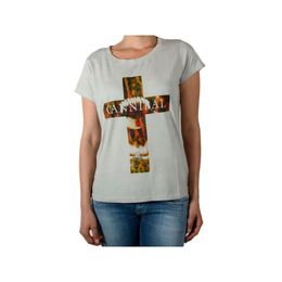 ELEVENPARIS Eleven Paris Damical T-Shirt Grau | Gr.: XS