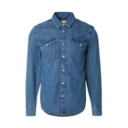 Levi's LEVI'S Button Up Shirt 'BARSTOW WESTERN' male size XL Blue denim