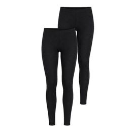 Nina von C. 2er Pack Leggings in schwarz | Gr.: 50
