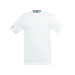 Sportshirt "Uhlsport Team T-Shirt" in Wei&szlig; | Gr.: XS