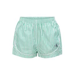 Calvin Klein Underwear Pyjamashorts Damen Gr&ouml;&szlig;e L gr&uuml;n / wei&szlig; Sommerkleid