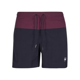 Urban Classics Beachwear - Bottom in cherry/black | Gr.: S