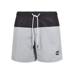 Urban Classics Beachwear - Bottom in lightasphalt/black | Gr.: XL