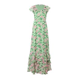 Vila Kleid 'VIMARIGOLD' Damen Gr&ouml;&szlig;e 36 gr&uuml;n / pastellgr&uuml;n / rosa Sommerkleid