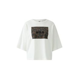 Oui T-Shirt in cloud dancer | Gr.: 40