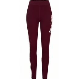 Lonsdale Leggings "Lowstoft Leggings" in Rot | Gr.: L