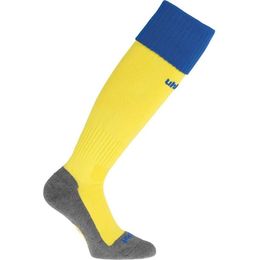 Uhlsport Stutzen "Club Stutzenstrumpf" in Gelb | Gr.: 33-36