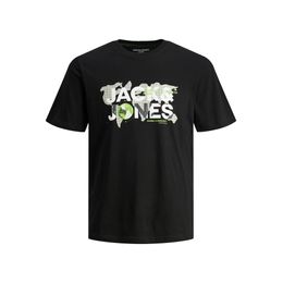 Jack & Jones Jack & Jones T-Shirt 'JCODust' Herren Gr&ouml;&szlig;e XS grau / hellgr&uuml;n / schwarz / wei&szlig;