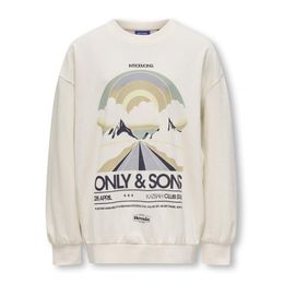 ONLY & SONS Junior Sweatshirt in Tofu | Gr.: 122/128
