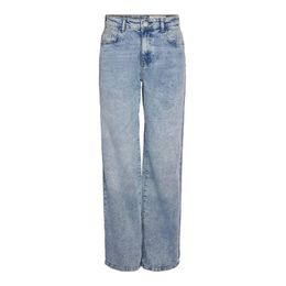 Noisy may Straight Fit Jeans in Light Blue Denim | Gr.: W25/L30
