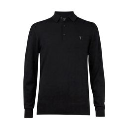 AllSaints Poloshirt Herren Gr&ouml;&szlig;e S schwarz