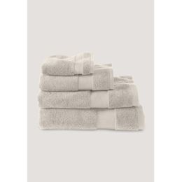 hessnatur Frottier Handtuch in mandel | Gr.: 100 x 180 cm